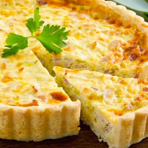 QUICHE DE CERVEJA E CEBOLAS - Chef Kaka